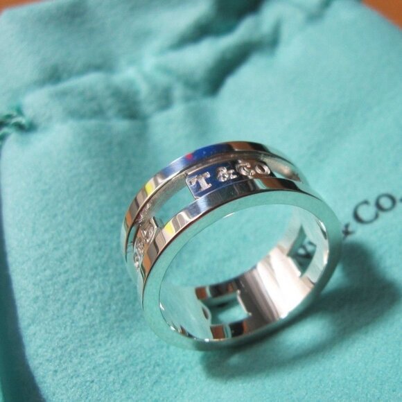 Tiffany & Co. | Jewelry | Tiffany Co Sterling Silver 837 Elements Size ...